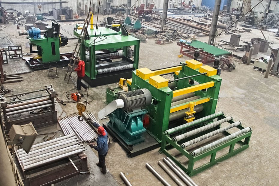 Analysis of the assembly line of the flattening machine - Slitting Line ...