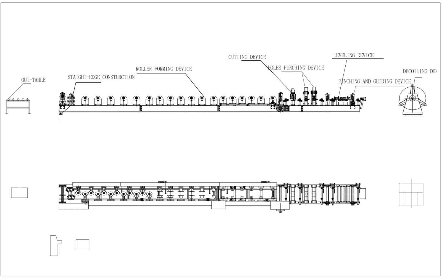 C/Z Purlin Forming Machine - Slitting Line,Cut To Length,Coil Slitter ...